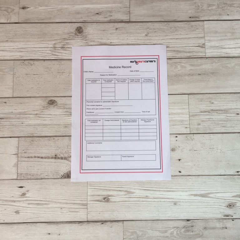 Physical Intervention Report Form - Piggledots