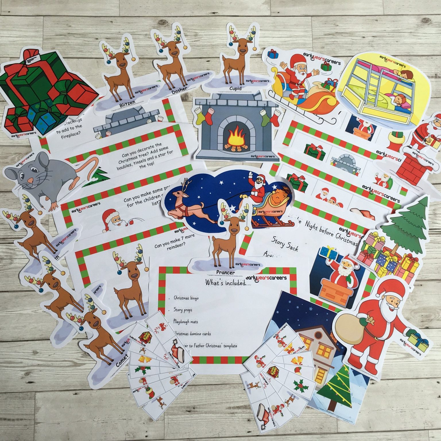 Christmas Activity Pack - Piggledots