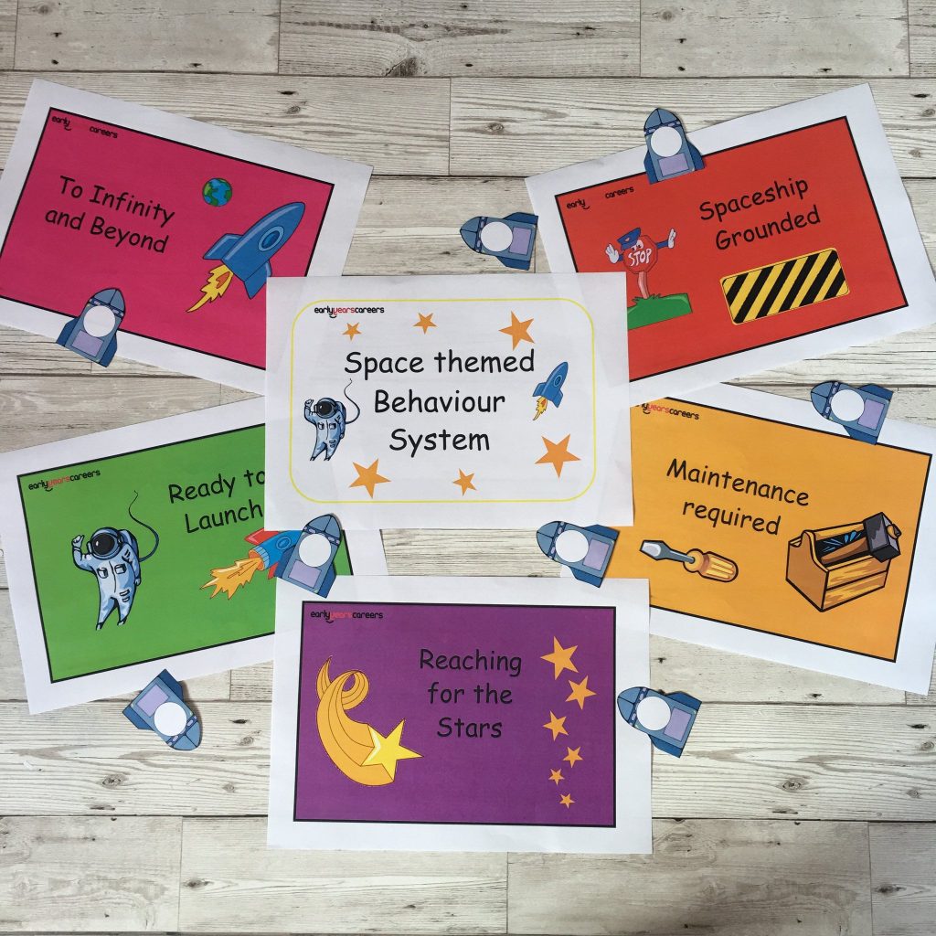 Space Themed Behaviour System - Piggledots